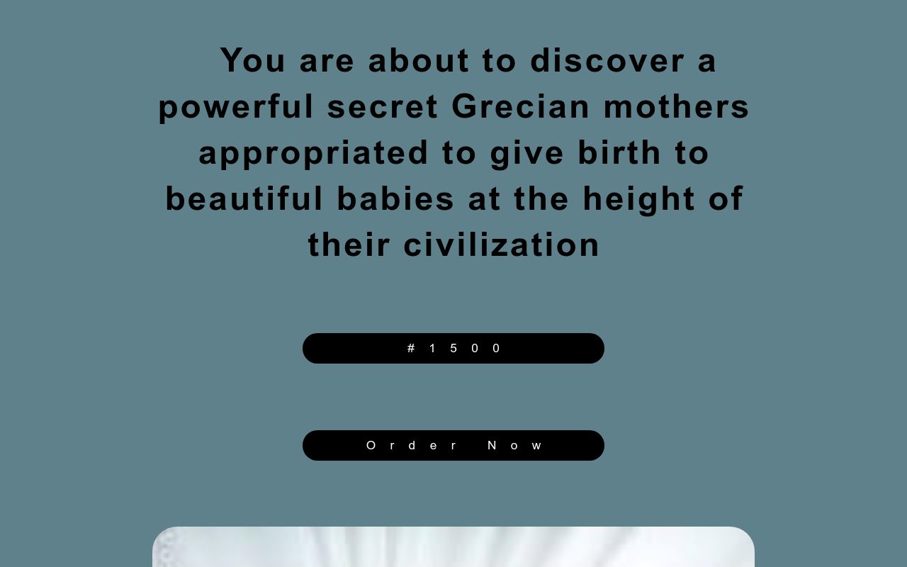 Giving birth to beautiful babies